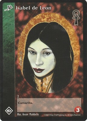 Isabel de Leon x1 Toreador CE VTES Jyhad | eBay