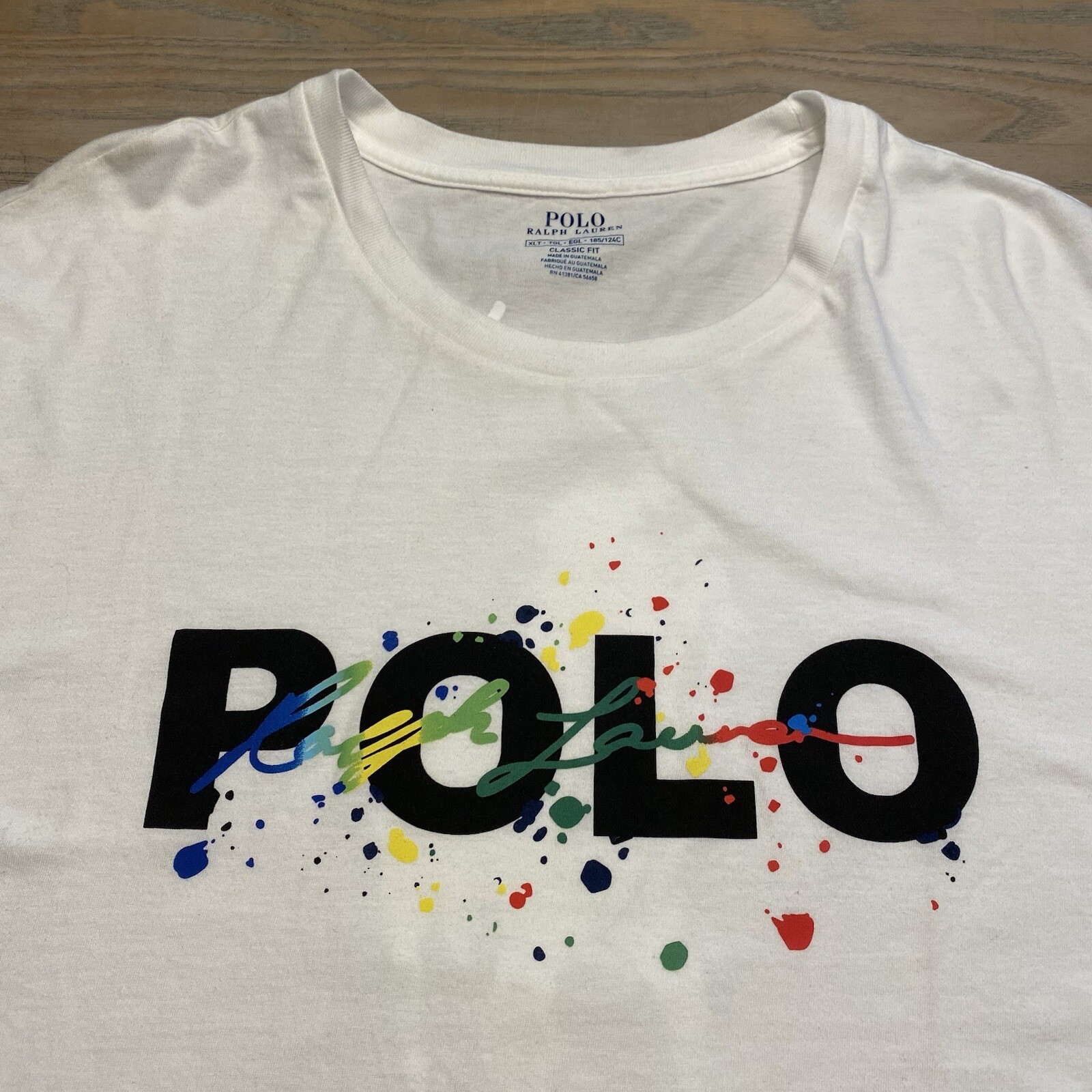 Polo Ralph Lauren Classic Fit Mens XLT TALL Graphic T… - Gem