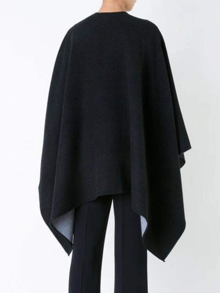 Burberry Reversible Wool Poncho Cape | eBay