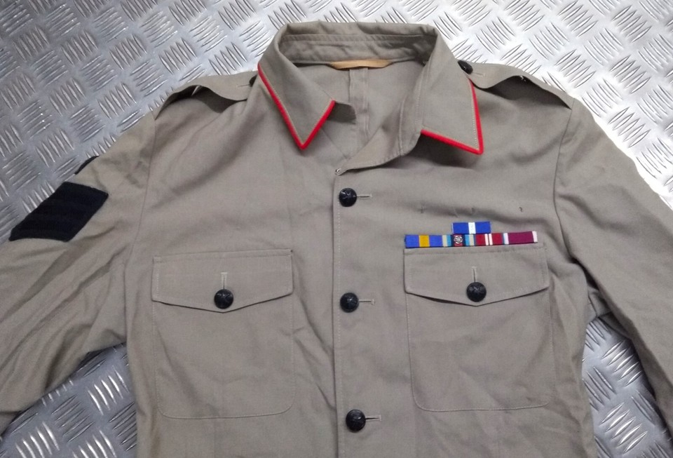 No6 Gurkha Jacket British Army Pattern Colour Sergeant Insignia Fully ...