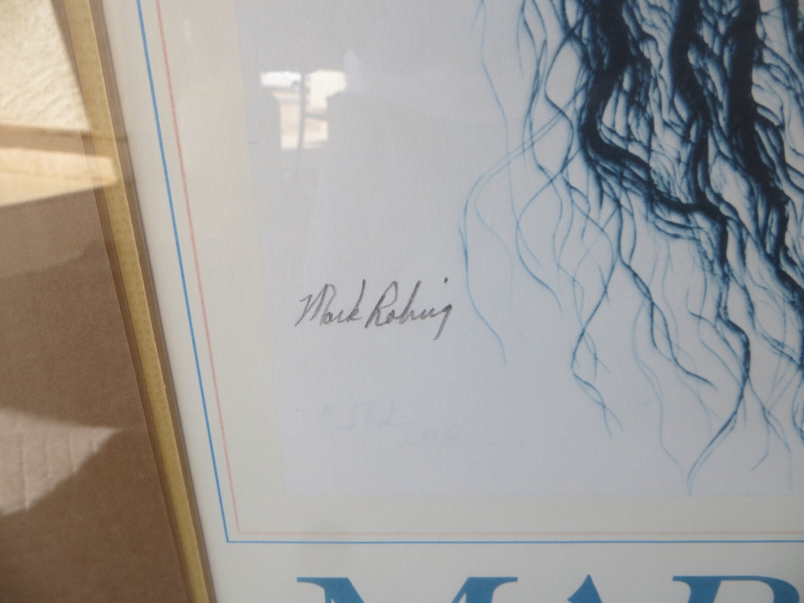 Mark Rohrig Framed and Matted Native American Print - SIGNED | eBay