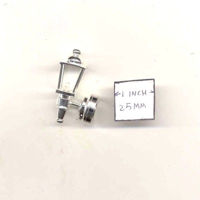 Light - LED Silver Coach Lamp 2353 dollhouse 1/12 scale replacable ...
