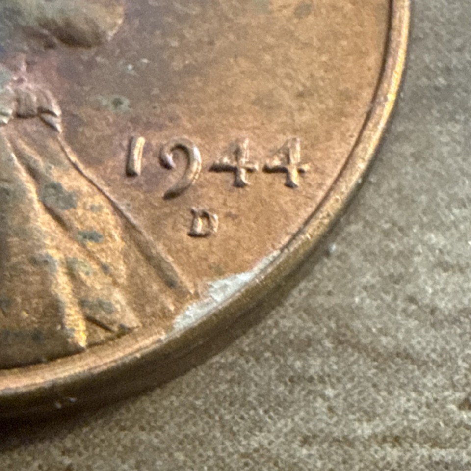 Lincoln Wheat Small Cent 1944-D Bronze Circulated Denver US Coin | eBay