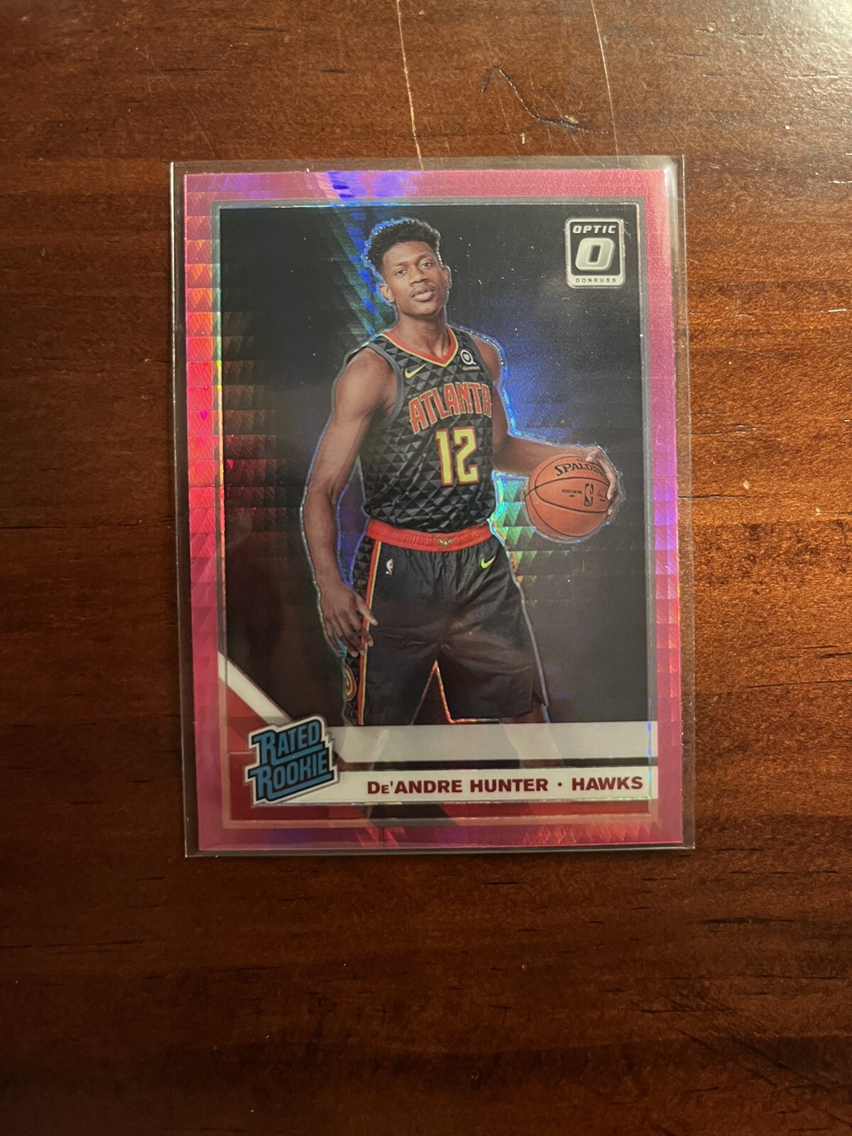 2019-20 Panini Donruss Optic DeAndre Hunter Pink Hyper #198 Rated ...