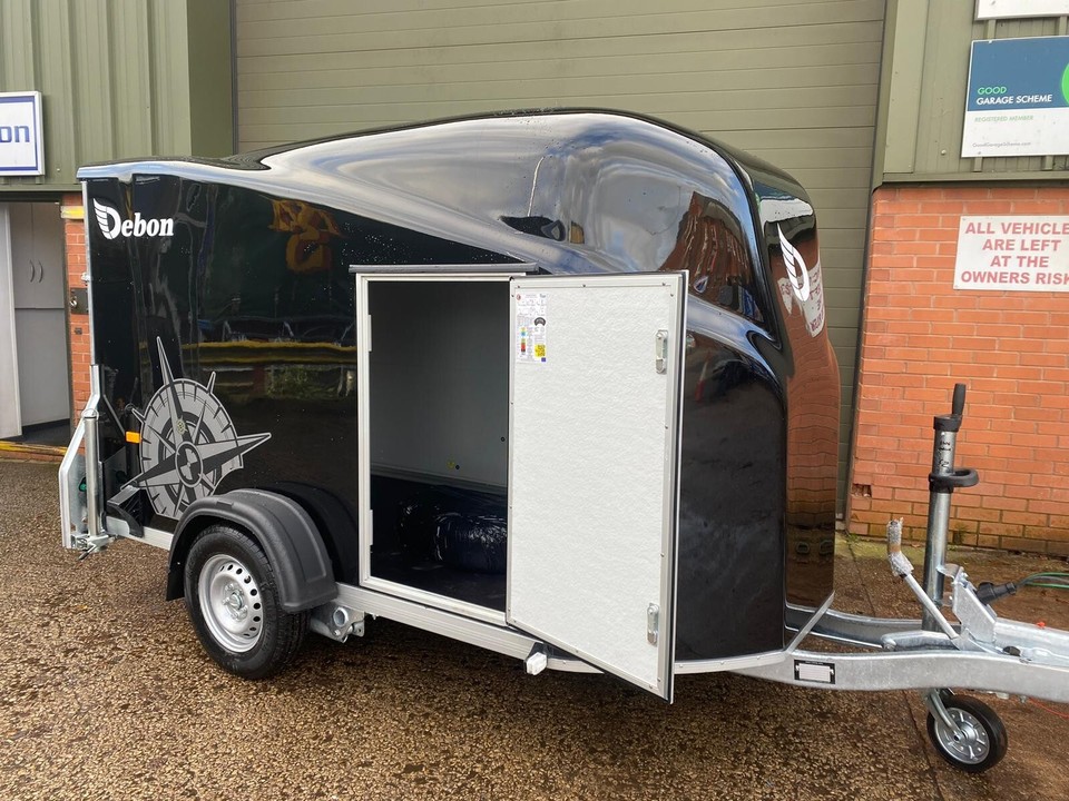 Debon Cargo1300 box trailer, side door, BRAND NEW | eBay