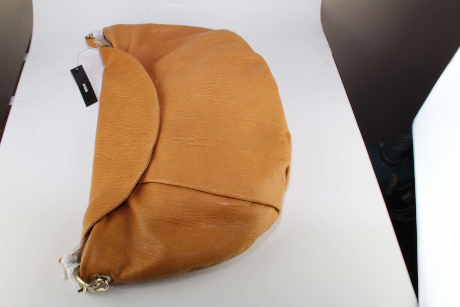 DKNY Soft Leather Casual Items Caramel Color Tote Bag Purse | eBay