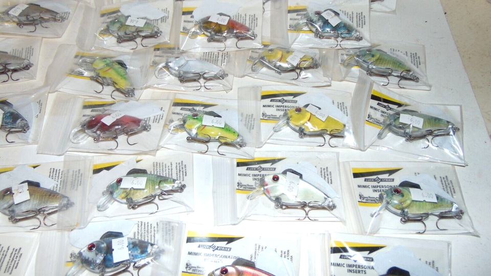 3 Jimmy Houston Fishing Lure Lot Casting,Crankbait Jerkbait Stickbait 3 ...