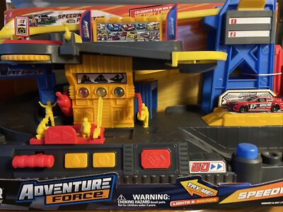 Adventure Force Lights & Sounds Speedway Pit Stop Play Set | eBay
