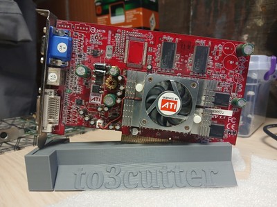 GeCube ATI Radeon R9550U-D3H - factory modded 9600XT- BEST BUY RETRO ...