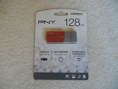 PNY USB 3.0 Flash Drive 128GB Red NEW | eBay