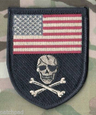 DAESH WHACKER US GREEN BERETS SAS JTF2 SKS vêlkrö SHIELD PATCH: US Flag ...
