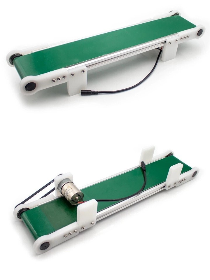 Mini Production Line Conveyor Desktop Conveyor Belt with Photoelectric ...
