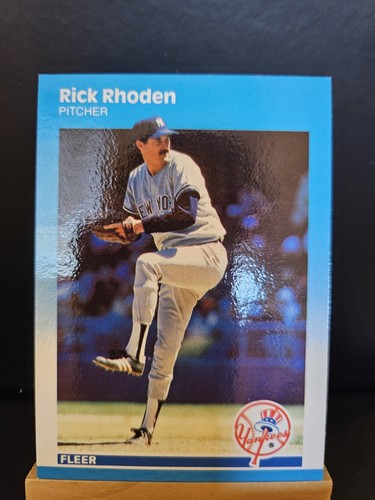 1987 Fleer Update - Collector's Edition Glossy #U-103 Rick Rhoden ...