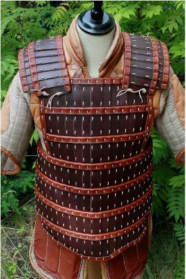 Halloween Larp Armor Viking Leather Scale Body Armor Medieval Ottoman ...