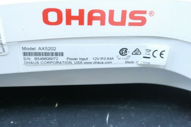Ohaus AX5202 Adventurer Pro II Analytical Balance 5200 G for sale ...