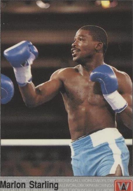 1991 All World Boxing - Marlon Starling #35 for sale online | eBay