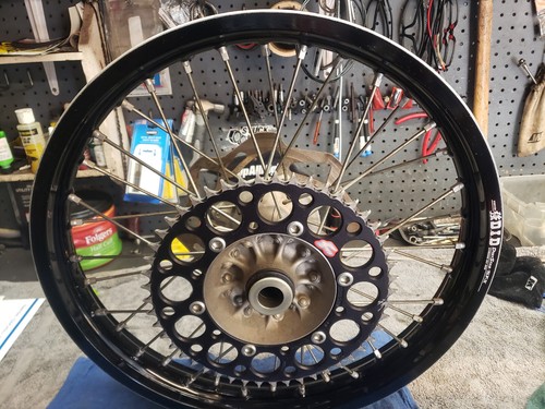 OEM COMPLETE REAR WHEEL DID DIRT STAR KX450SR 22-23 KAWASAKI RIM HUB | eBay
