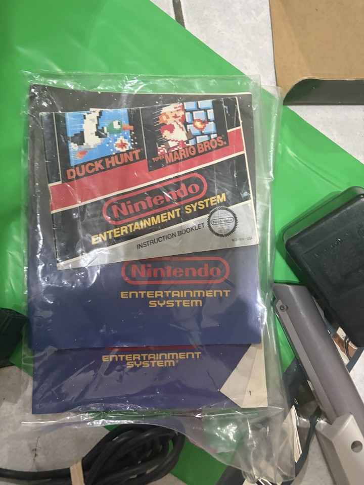 🎮 Nintendo NES Action Set in Box (Untested) 🎮 | eBay