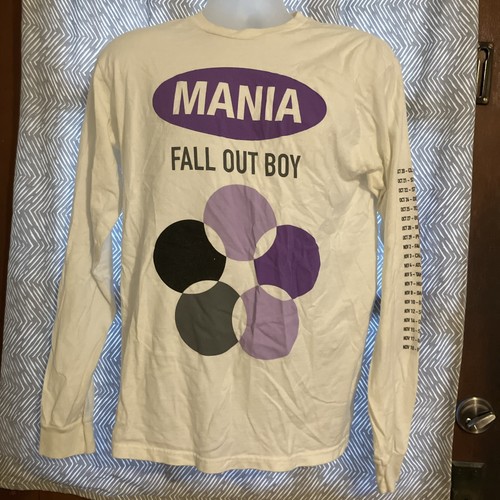 Fall Out Boy - “Mania”. Tour 2017. White Long Sleeve Shirt | eBay