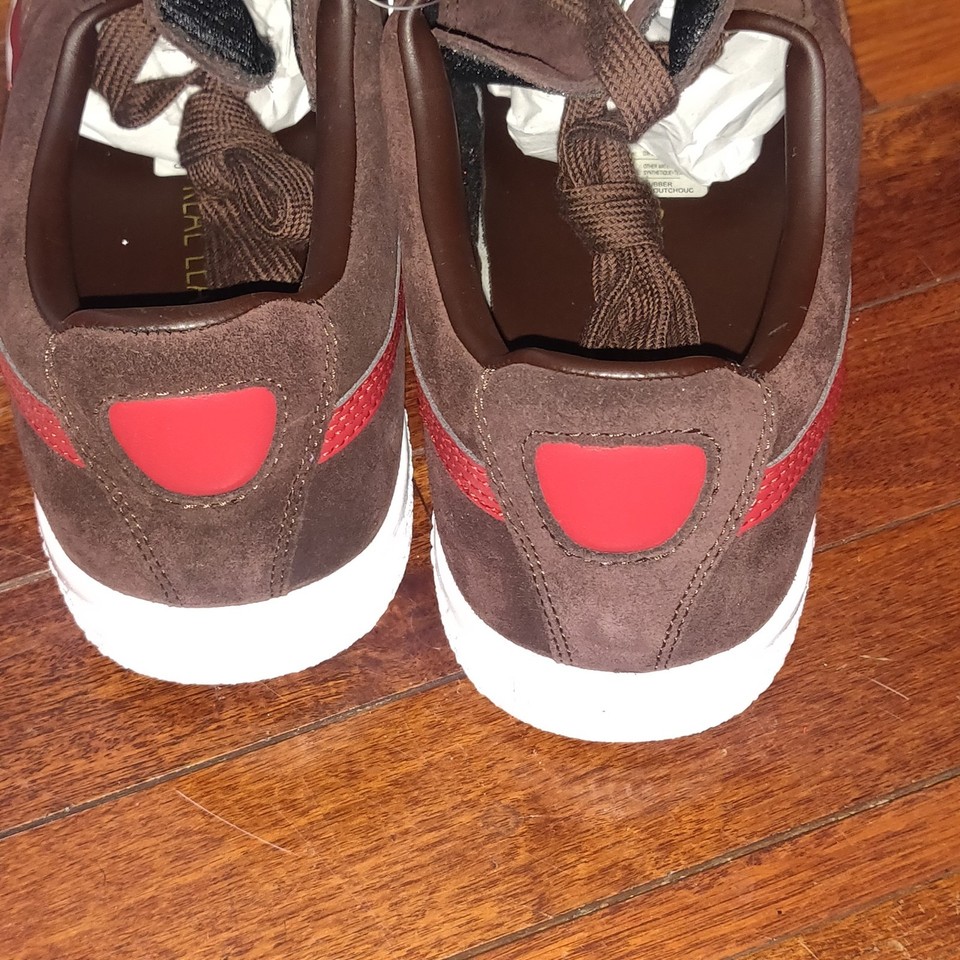 Puma Clyde Premium Black Coffee/ Rio Red, Suede, Men's 9, New ...