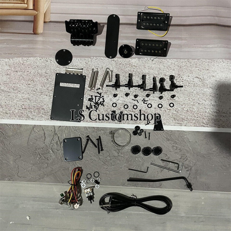 DIY Kit Unfinished Razorback Electric Guitar for Dean Dimebag Replace ...