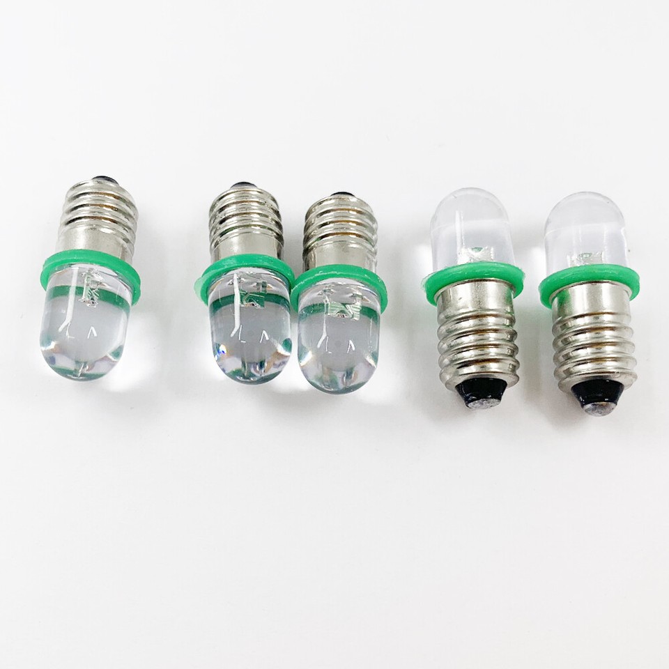 5pcs E10 led Indicator Bulb 12v18v24v Warning Automobile instrument ...