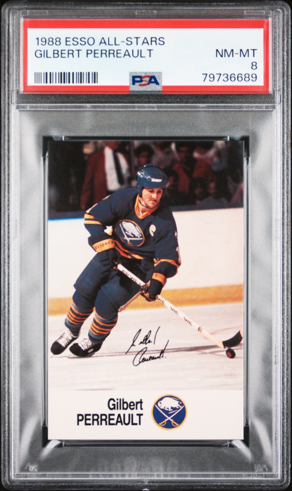 1988 ESSO ALL-STARS GILBERT PERREAULT PSA 8 | eBay