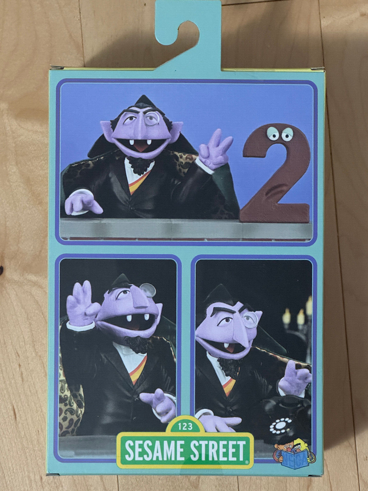 NECA Sesame Street Count von Count Action Figure IN STOCK | eBay