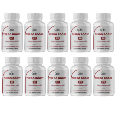Turbo Boost 911 Peak Athletic Performance Formula 10 Bottles 600 ...