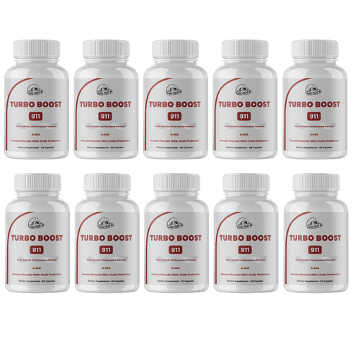 Turbo Boost 911 Peak Athletic Performance Formula 10 Bottles 600 ...