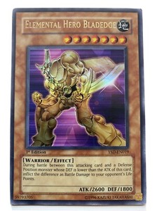 Yugioh - Elemental Hero Bladedge - 1ST EDITION - YSD-EN019 - NM | eBay