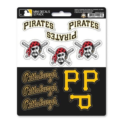 Pittsburgh Pirates MLB Vinyl Die-Cut Sticker Set / Decal Sheet *Free ...
