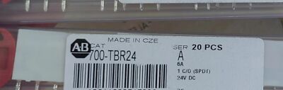 10pcs CAT700-TBR24 Relay 5Pin 6A 250VAC 24VDC For Allen-Bradley CAT 700 ...