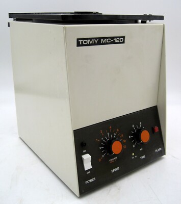 Tomy MC-120 High Speed Micro Centrifuge 12000 RPM High Speed - Japan ...