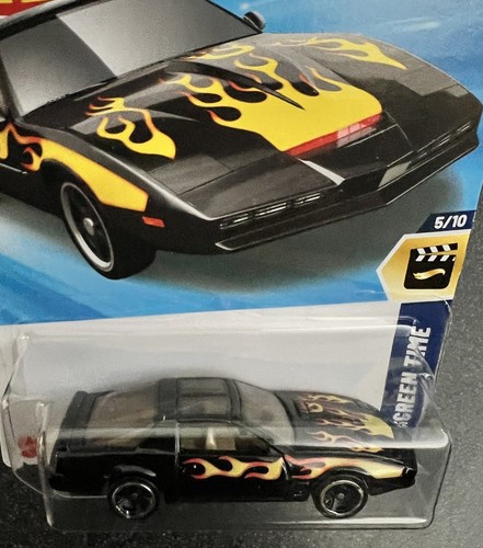 New! 2025 Hot Wheels Knight Rider K.I.T.T Black #83 Mainline KITT CAR ...