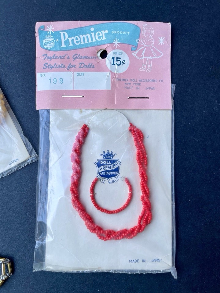 Vintage Premier Fashion Doll Jewelry Lot 4 Madame Alexander Cissy Miss ...