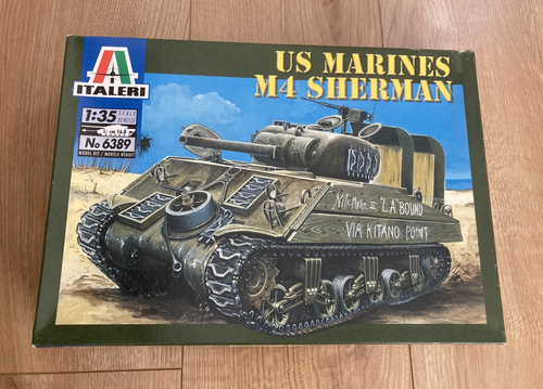 L288 Italeri Model Kit 6389 - US Marines M4 Sherman - 1/35 | eBay UK
