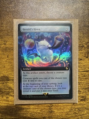 Magic: The Gathering Final Fantasy: Herald's Horn Foiled Buy-a-Box ...
