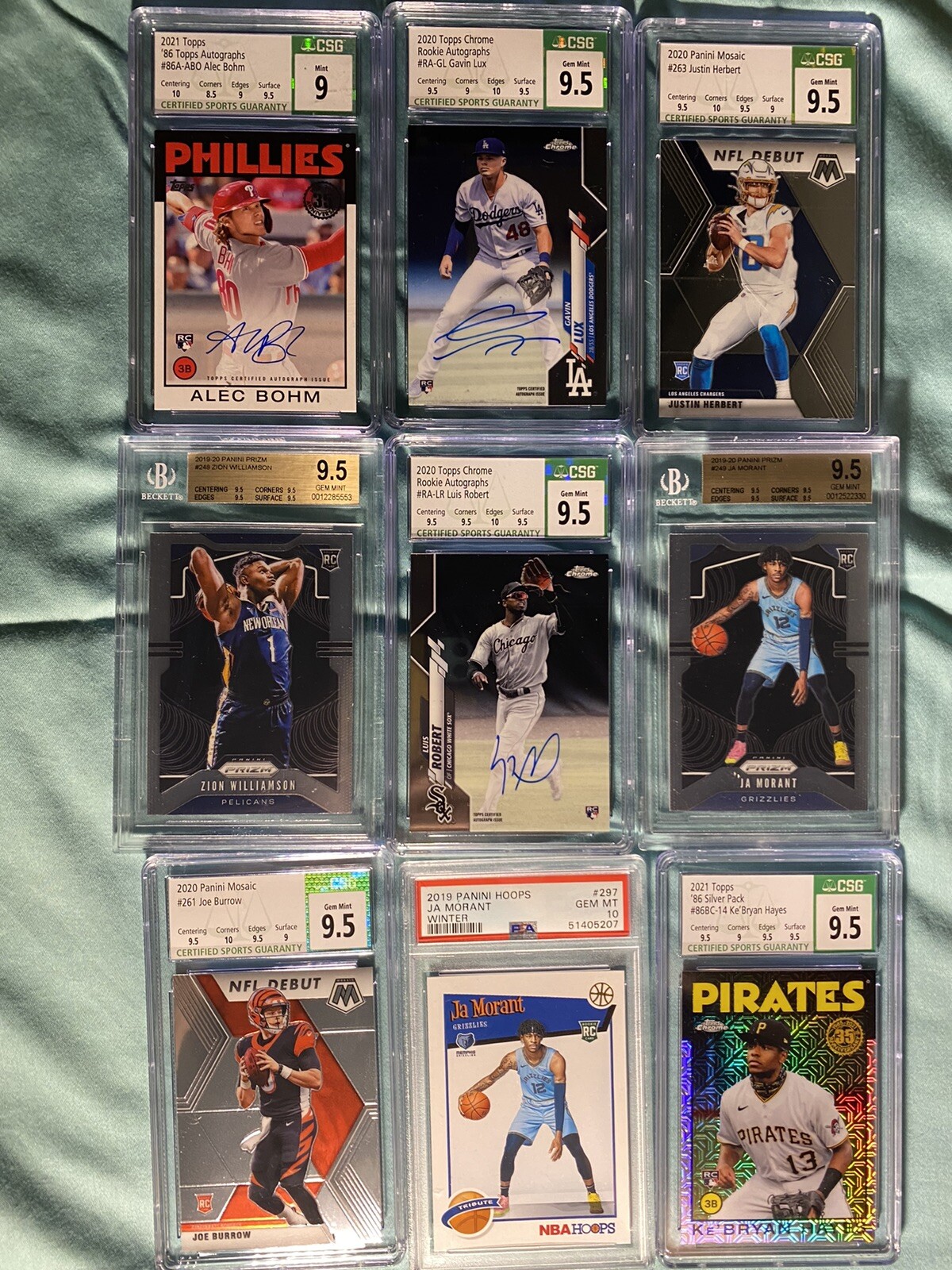 High-End Graded Card REPACK🔥🔥 (Baseball, Basketball, Football) **Please ...