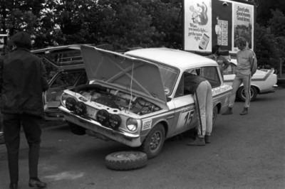 Robin Eyre-Maunsell Neil Wilson Hillman Imp 1973 Rally Car 4x6 photo ...