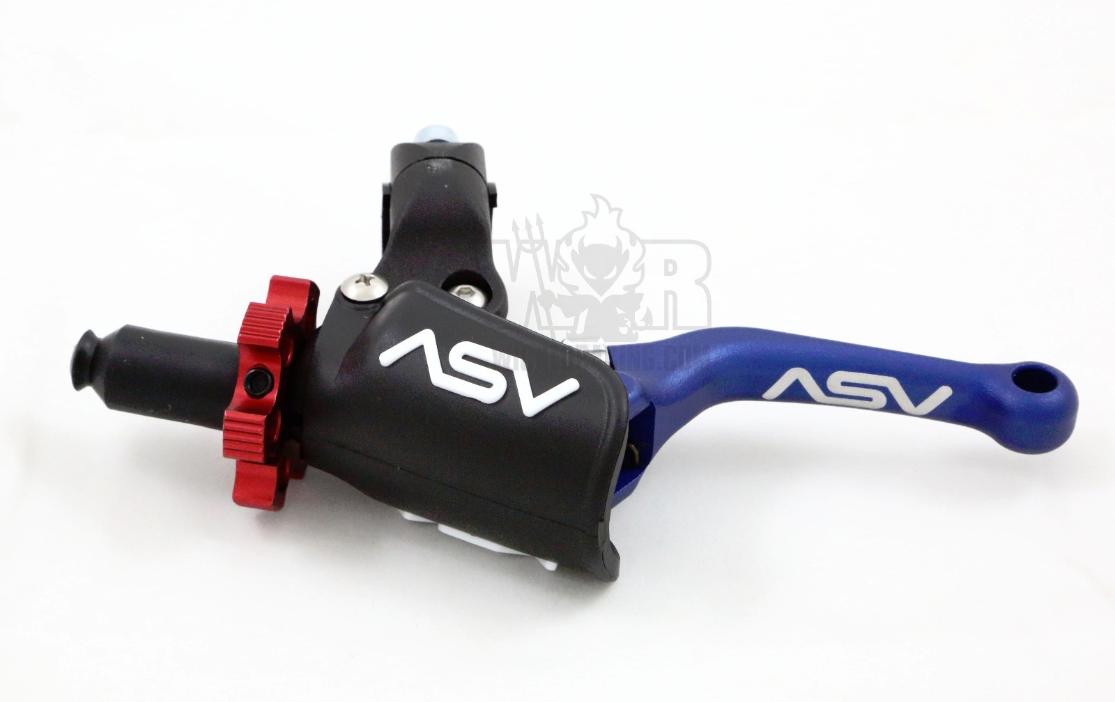 ASV C6 Pro Clutch Lever Blue Short Yamaha Banshee 350 / Blaster 200 ...