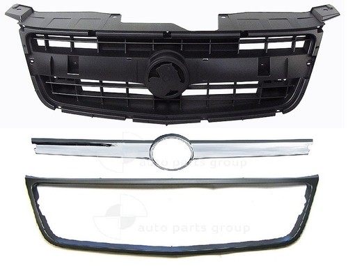*NEW* GRILLE ASSEMBLY (BLACK TRIM, GENUINE) for HOLDEN COLORADO RC 2008 ...