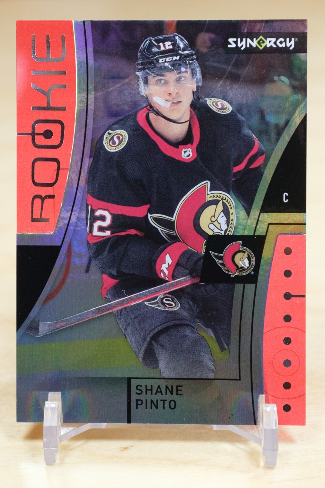 2021-22 Upper Deck Synergy - Rookies Shane Pinto #84 Red (RC) for sale ...