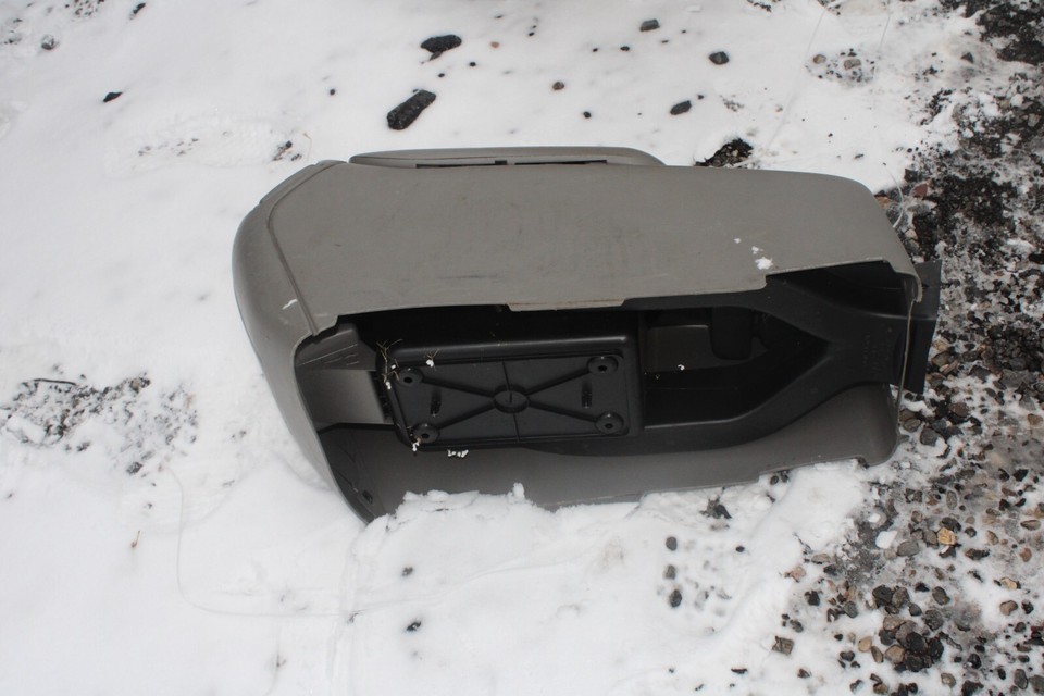 GMT 800 Full Size 99-02 Center Console Insert & Lid Arm Rest Gray OEM ...