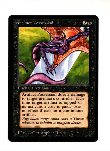 MTG Artifact Possession SP/NM- Antiquities Magic the Gathering ~ Fast ...
