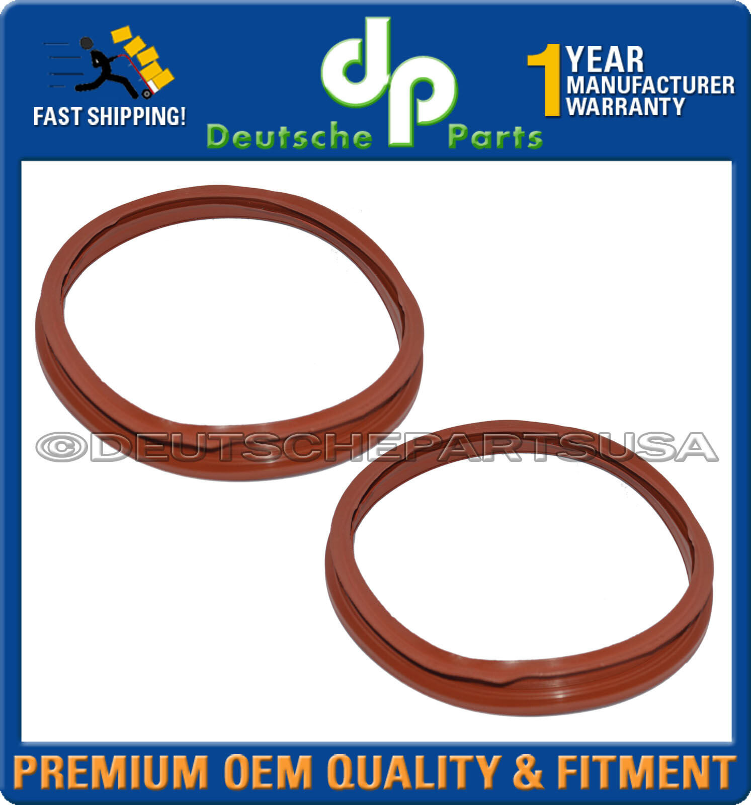 Porsche Cayenne Fuel Pump Tank Seal 955 201 133 01 95520113301 Set of 2 ...