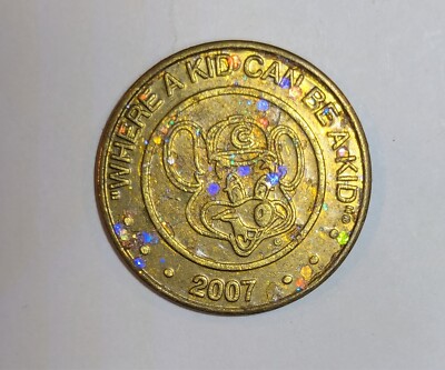 SUPER RARE 2007 CHUCK E CHEESE MAGIC SPARKLE GEMS TOKEN VTG Americana ...