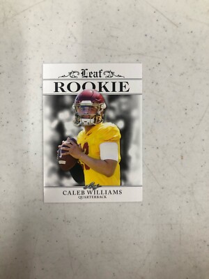 2022 Leaf Rookie USC Trojans NFL "Caleb Williams" Quarterback Rookie ...