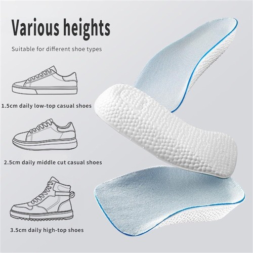 Convenient to Use Half Insole Breathable Increasing Half Insole for Men ...