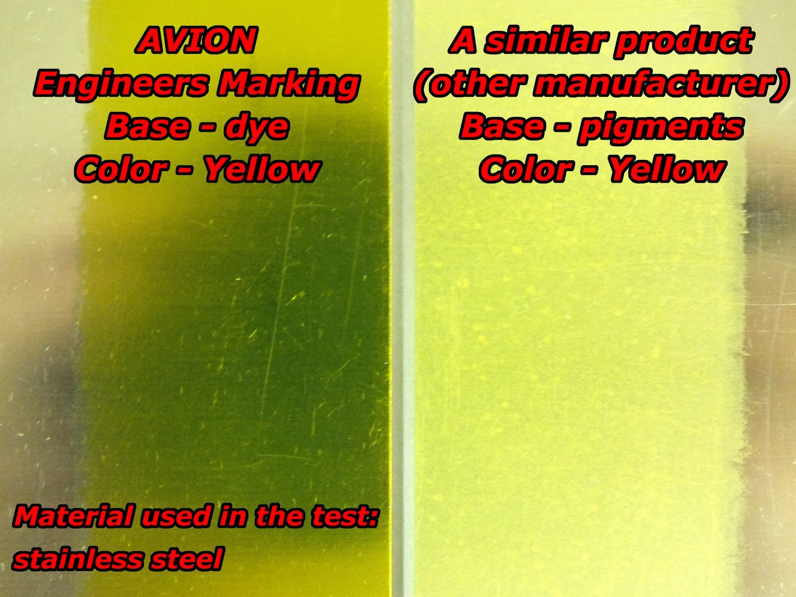 Engineers Marking Dye Compound Yellow Scraping Paint, Layout Fluid, Hi ...